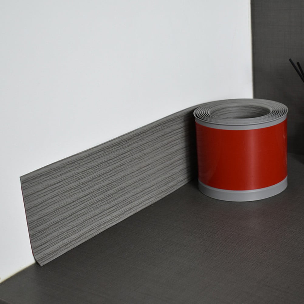 SUNFEX 1Pc 2M Soft Pvc Skirting Plastic Skirting Board Waterproof ...