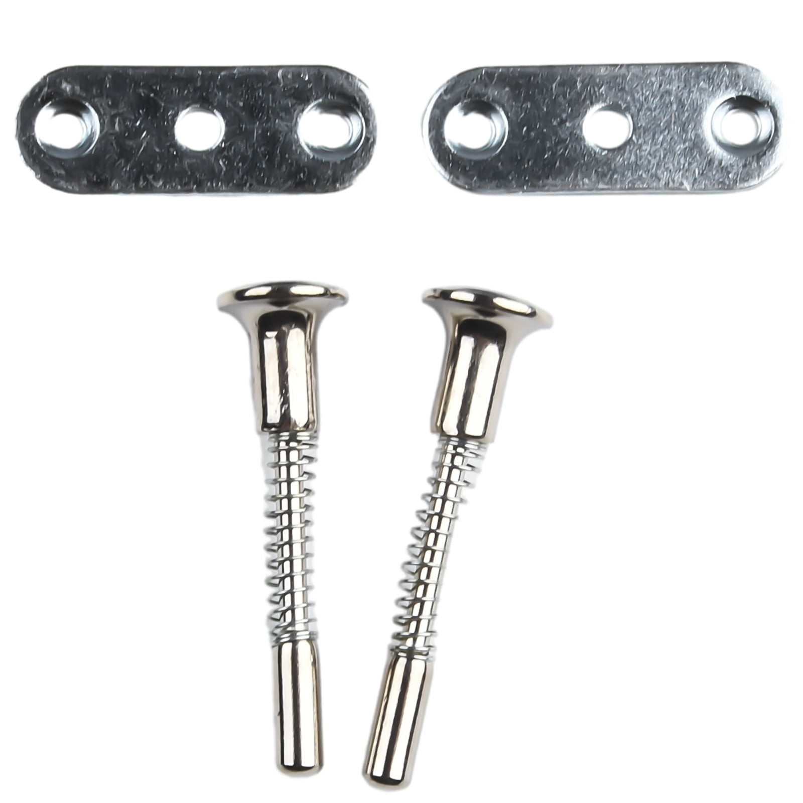SUNFEX 2 Pcs Plunger Latches Spring-Loaded Iron 60Mm Spring Latch ...