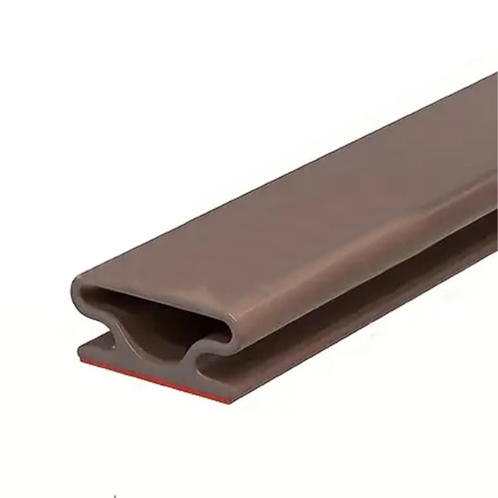 SUNFEX 20 Feet Rubber Weather Stripping Door Seal Strip Self-Adhesive Backing D-Shape Width 0 ...