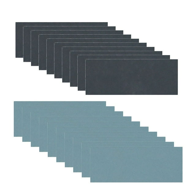 SUNFEX 20Pcs Wet And Dry Sandpaper Suit Sand Paper 5000 Mixed Grits 9 X ...
