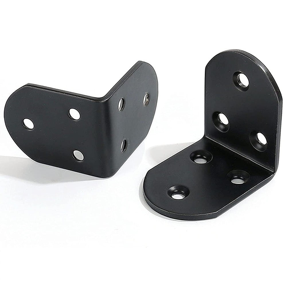 SUNFEX 2Pcs Heavy Duty Corner Brackets, 90 Degree Right Angle Brackets ...