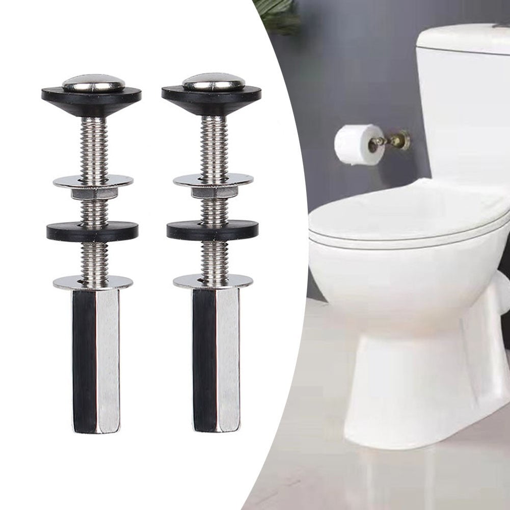 SUNFEX 2Pcs Toilet Tank To Bowl Bolts Kit Heavy Duty Toilet Bolts ...