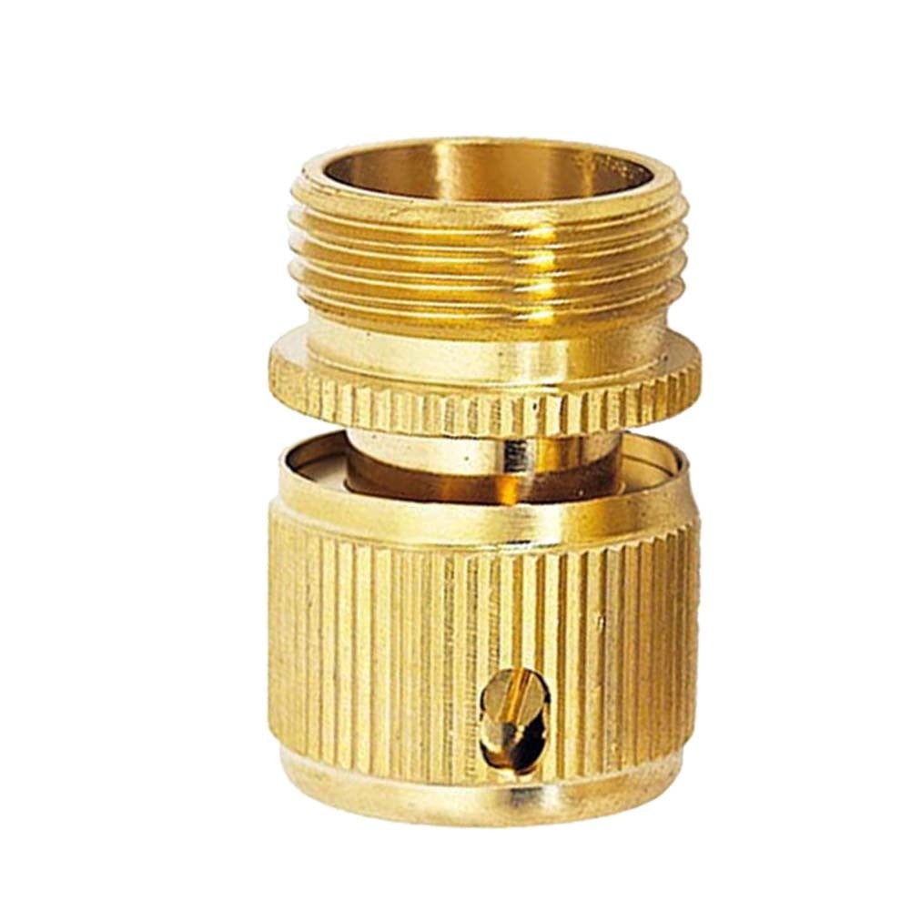 SUNFEX 3/4" Copper Car Wash Hose Quick Connector Garden Water ...