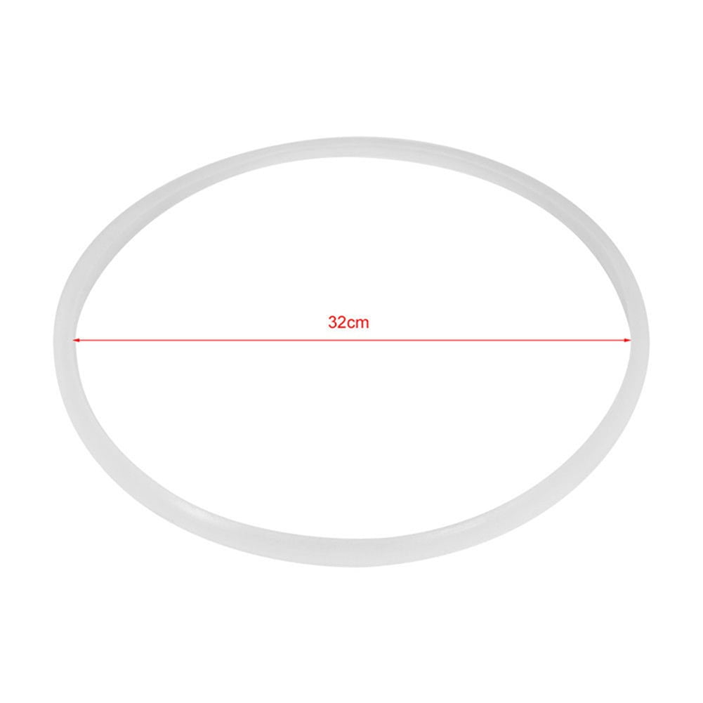 SUNFEX 32Cm Silicone Home Pressure Cooker Seal Ring Rubber Clear ...