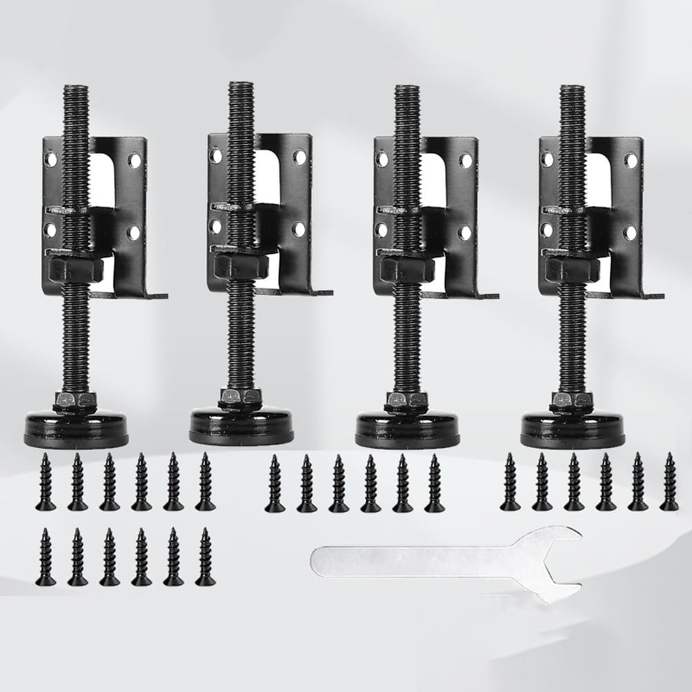 SUNFEX 4 Pack Heavy Duty Leveling Feet Furniture Legs Adjustable ...