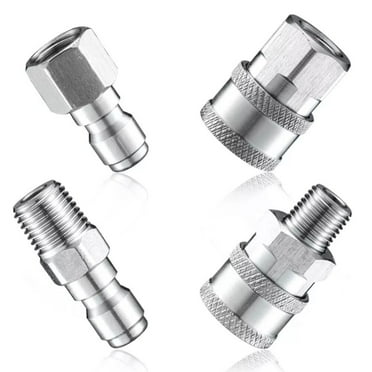 AOQIANLAN Npt Quick Connector Male Female Adapter 1/4" 3/8" Quick High ...