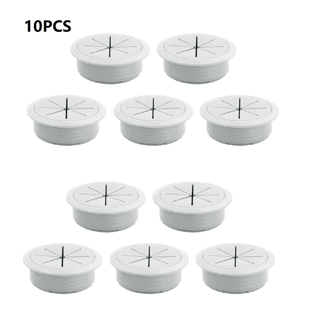 SUNFEX 50Mm Pc Desk Grommet Table Cable Box Computer Wire Hole Cover ...