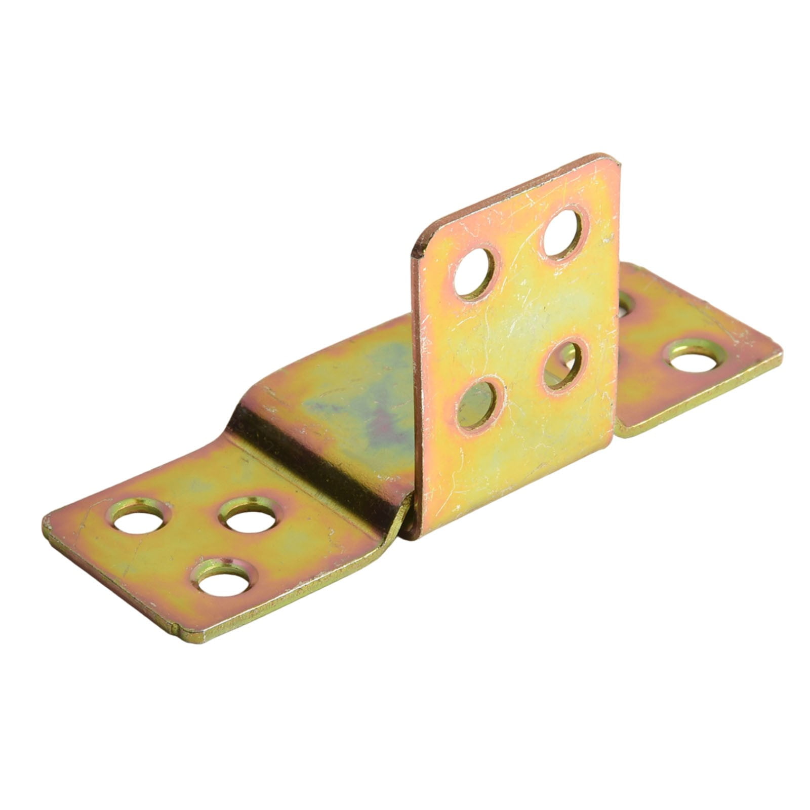 SUNFEX 5Pcs Metal Bed Rail Bracket Wood Bed L Shape/Flat Plate Fastener ...