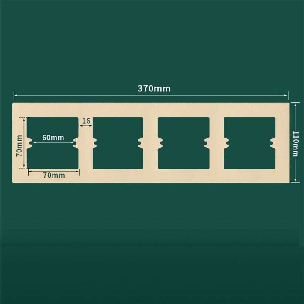 SUNFEX 86 Type Switch Socket Wall Panel Decorative Frame Cover Wall ...