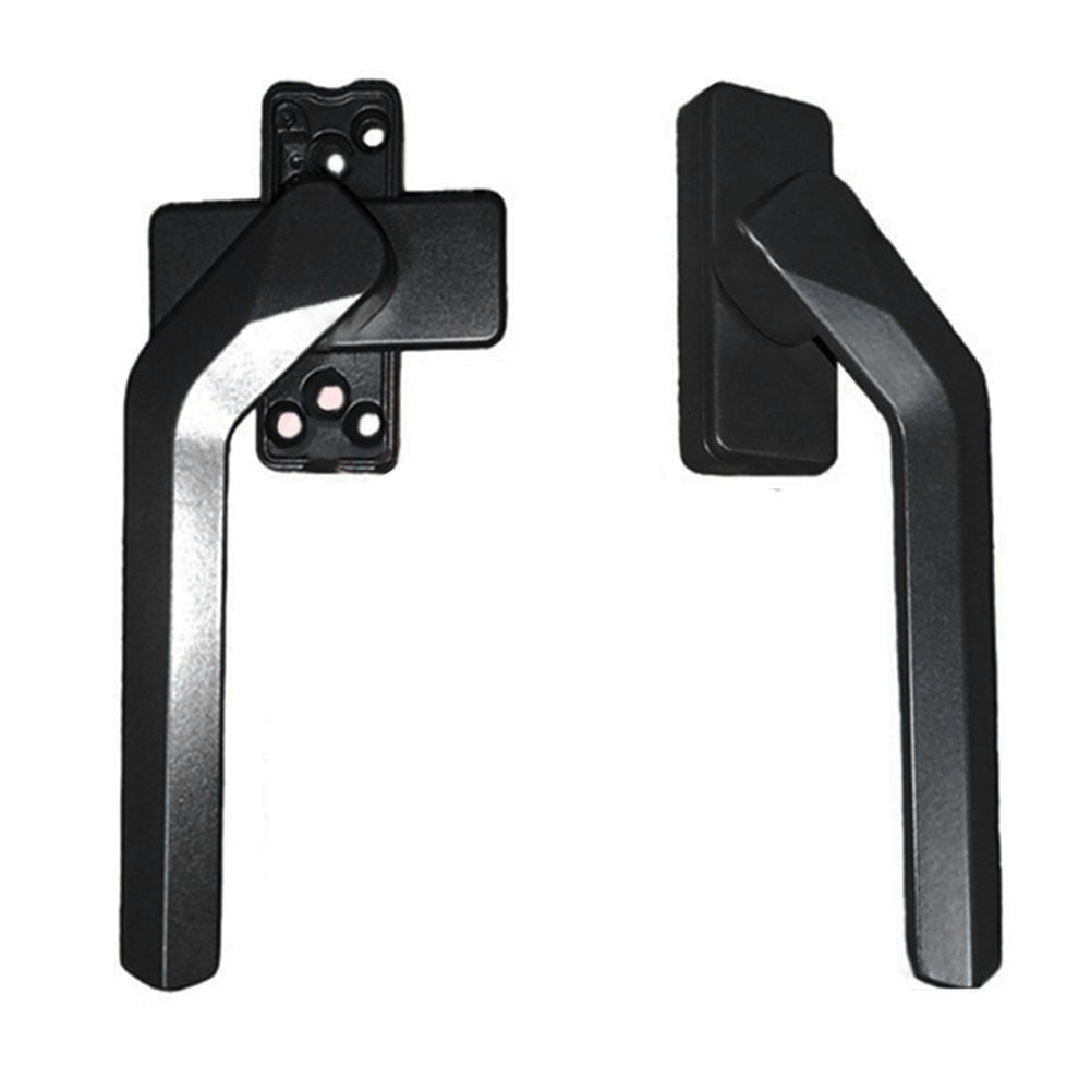 SUNFEX A Pair Lockable Window Handle Aluminum Window Handle Frosted ...