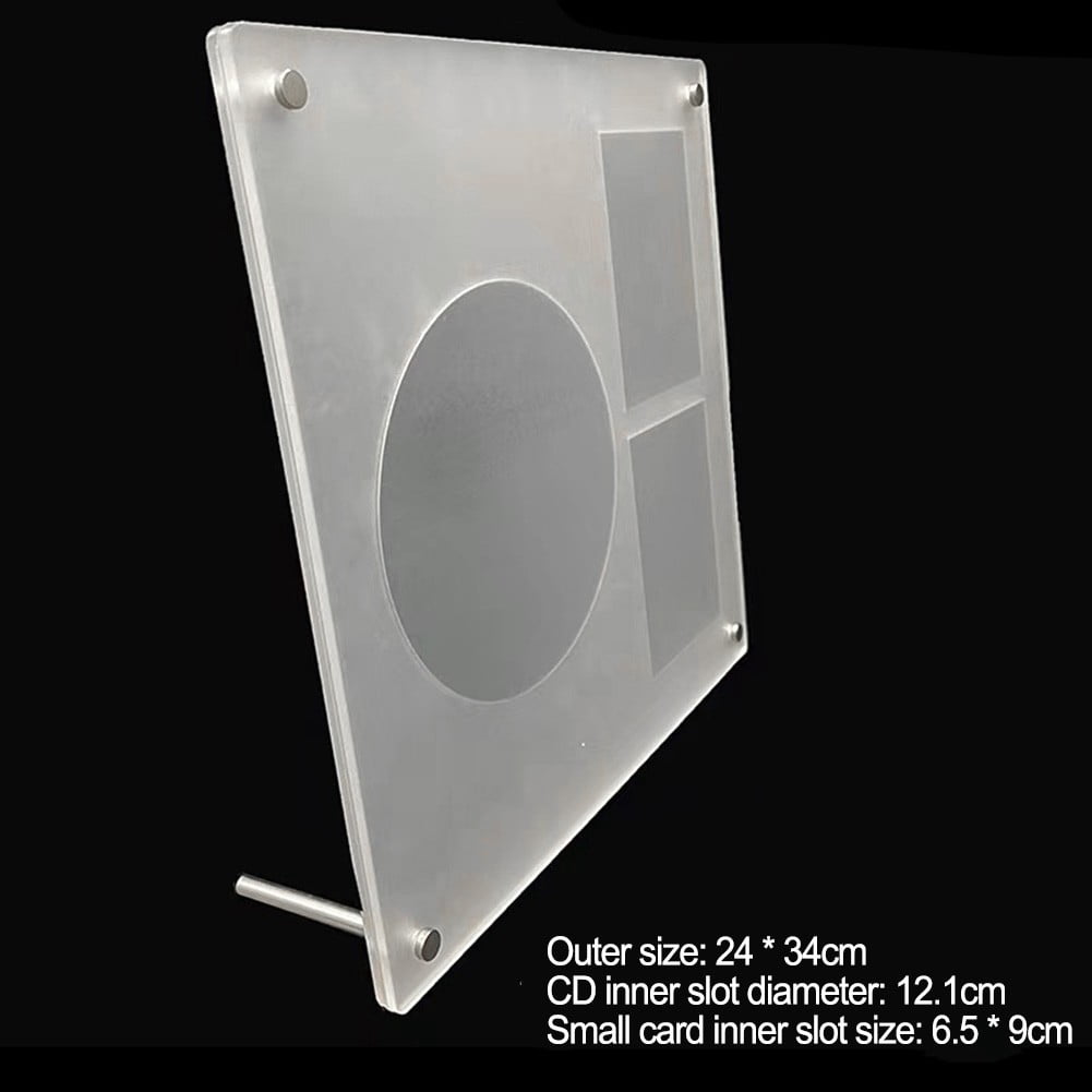 SUNFEX Acrylic Albums Cd Frame Display Disc Photocard Stand For ...