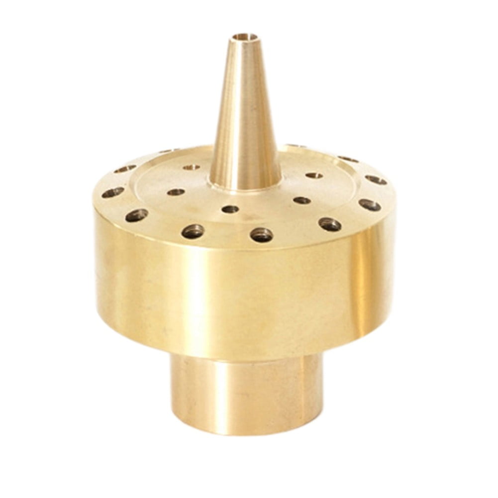 SUNFEX All-Copper Nozzle Garden Waterscape Courtyard Fountain Nozzle 1/ ...