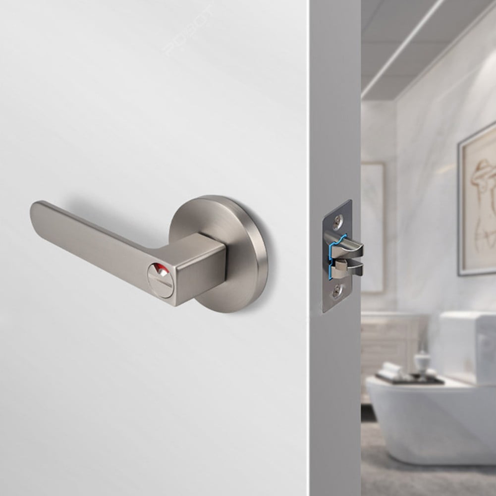 SUNFEX Bathroom Indicator Lock Three-Pole Lock With Red And Green ...