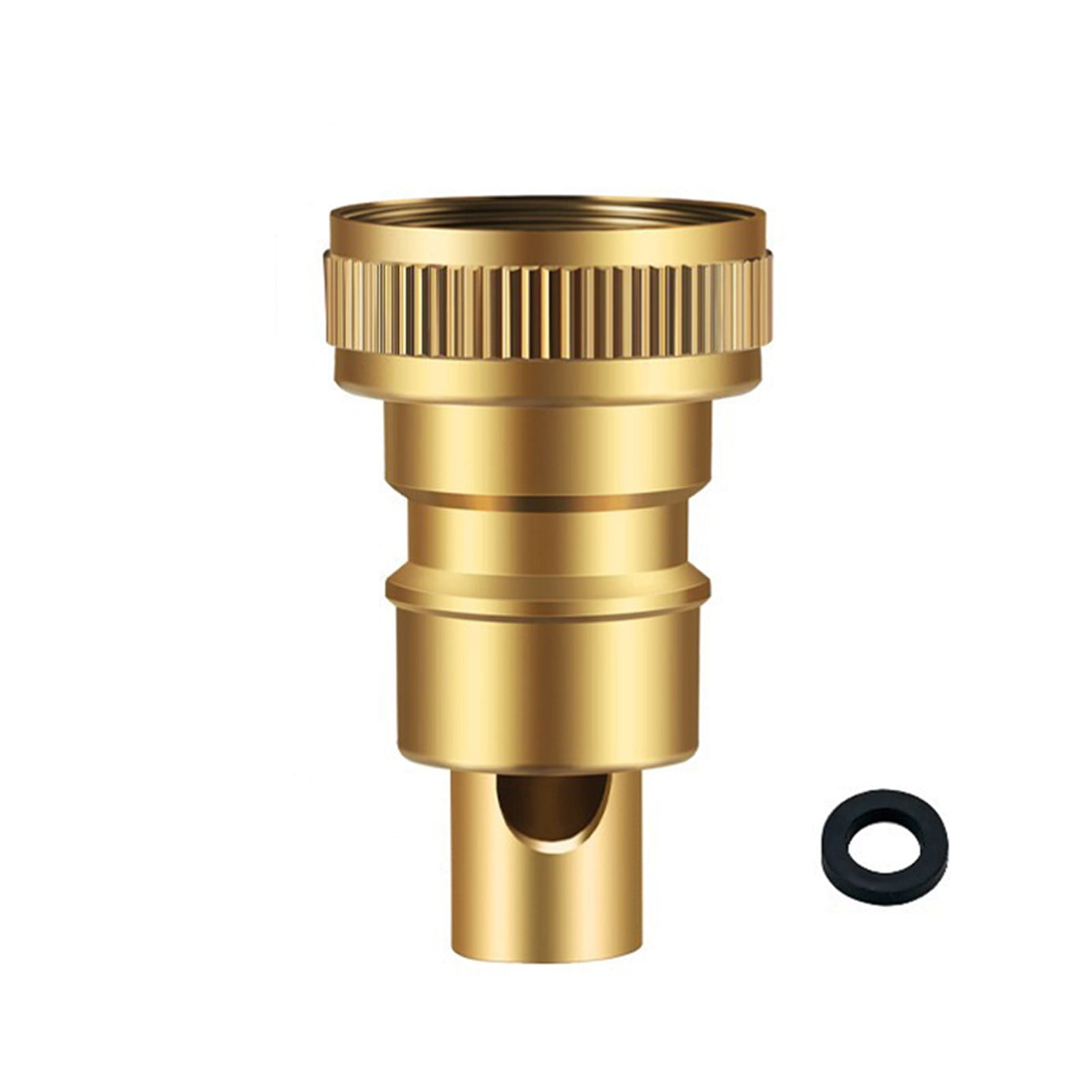 SUNFEX Brass Faucet Adapter Washing Machine Automatic Water Stop Nozzle ...