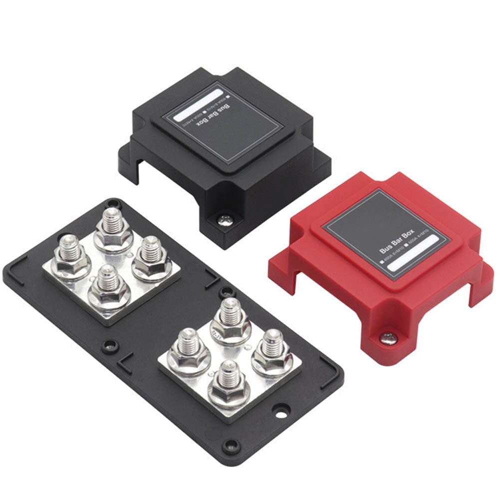 SUNFEX BusBar 400A Power Distribution Block Heavy-duty Module M10 Studs ...
