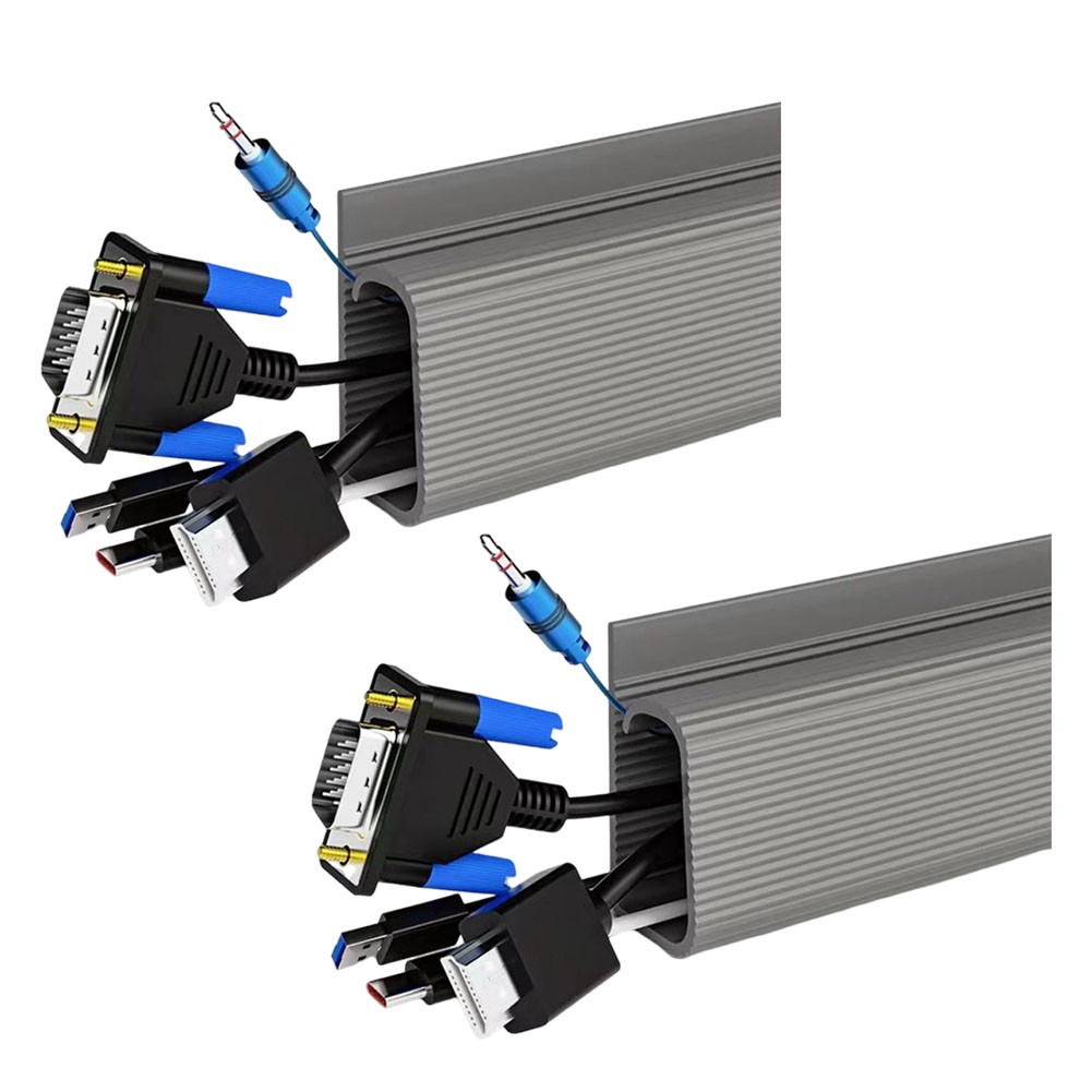 SUNFEX Desk Cable Management Rack Computer Cable Management Artifact ...