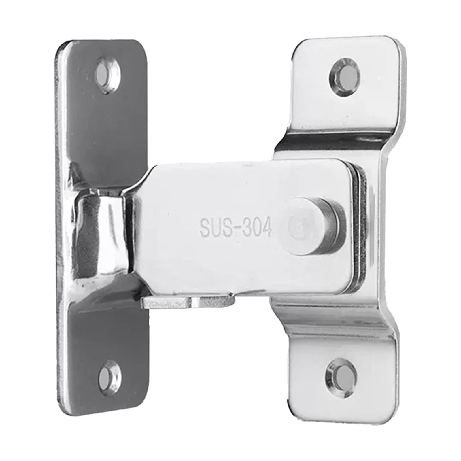 SUNFEX Door Latch Stainless Steel Door Latch With Screws Punch Holes ...