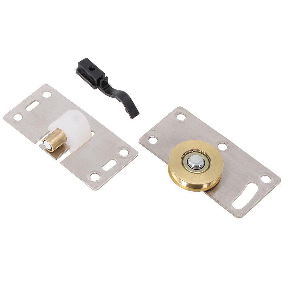 SUNFEX Door Roller Stainless Steel Sliding Door Wheels Cabinet Cupboard ...