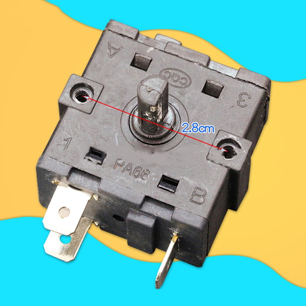 SUNFEX Electric Heater Gear Switch Stove Accessories 3-Pin 5-Pin Gear ...