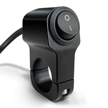 2-Pin ATV Ignition Electric Start Switch Button for Scooter, Moped, Go ...