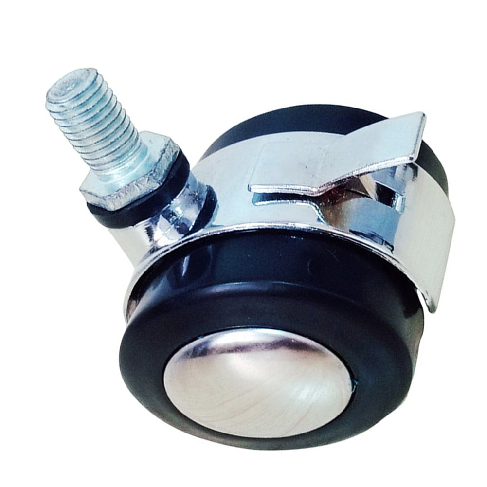 SUNFEX Heavy Duty Universal Rubber Swivel Castor Wheels Trolley Caster ...