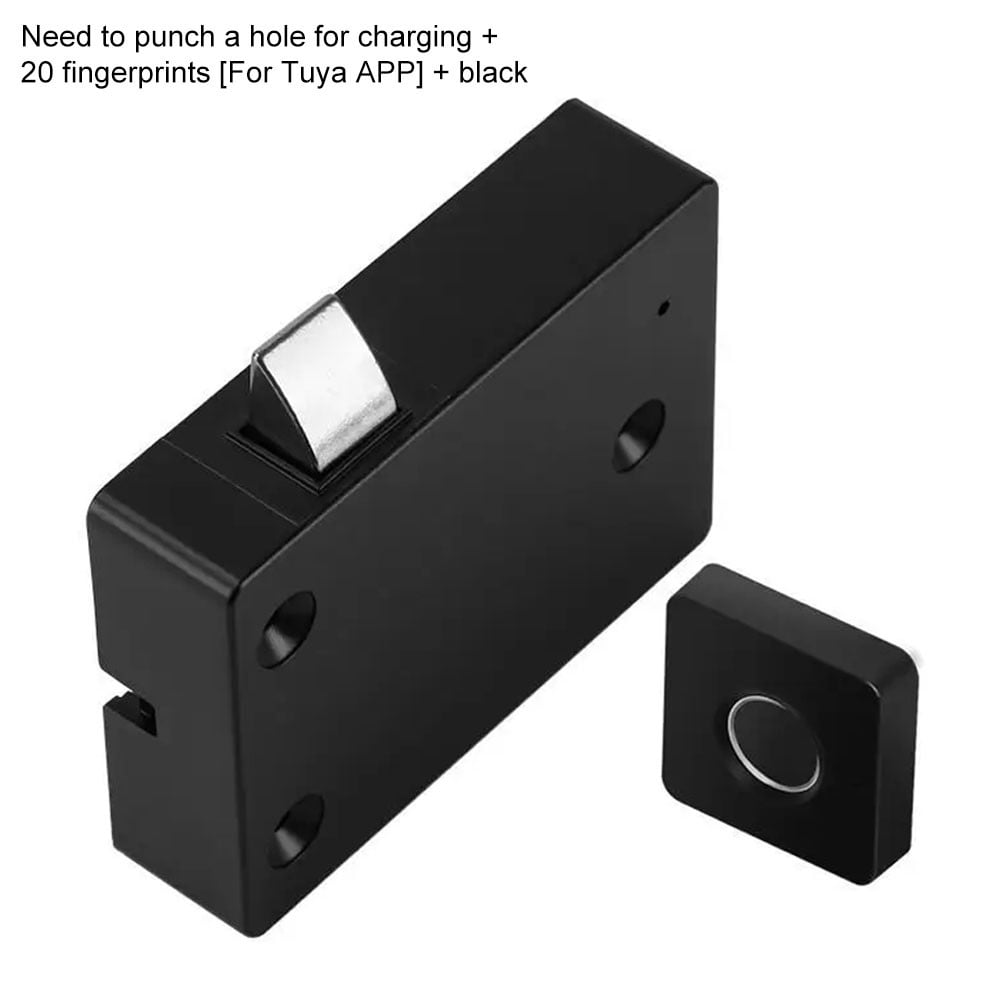 SUNFEX Hidden Smart Drawer Electronic Lock Security Lock Fingerprint ...