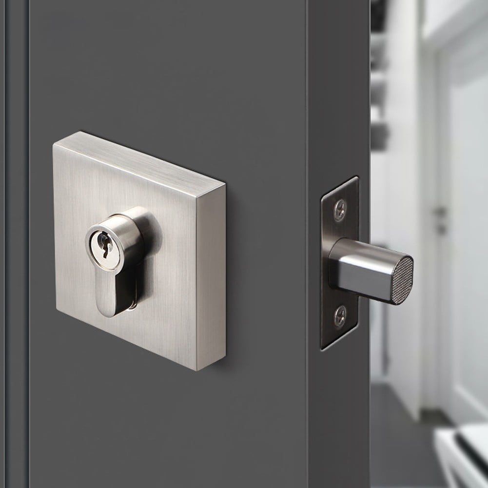 SUNFEX Invisible Door Lock Indoor Door Lock Sliding Door Single Side ...