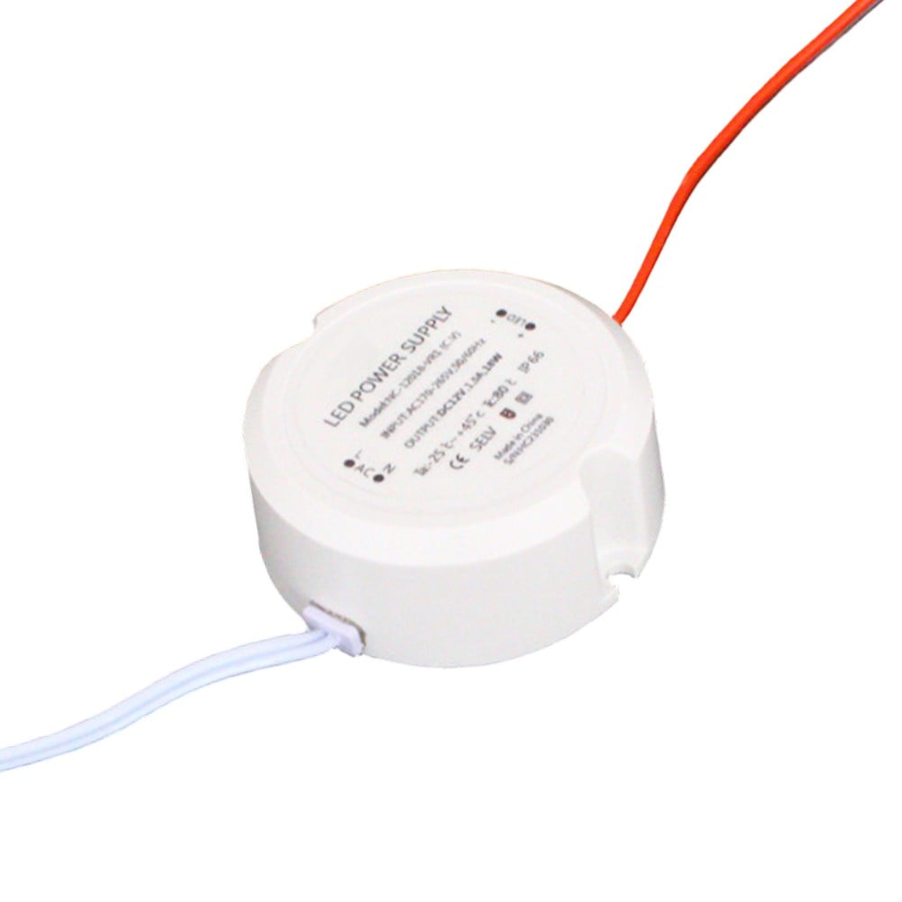 SUNFEX Led Transformer 12V/24V 30W Mini Ring Ac To Dc Led Transformer ...