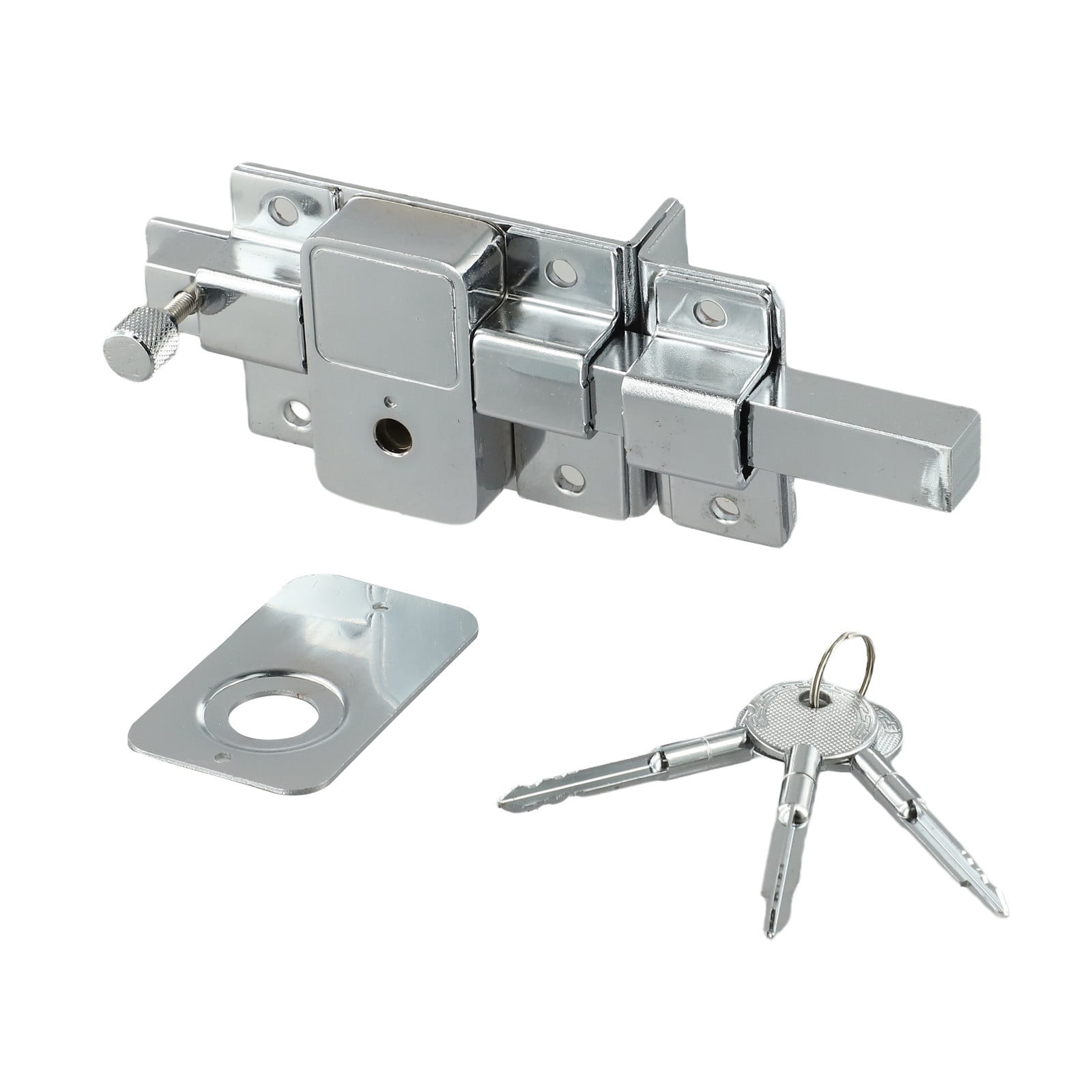 SUNFEX Left Right Open Garden Fence Door Cross Key Old-Fashioned ...