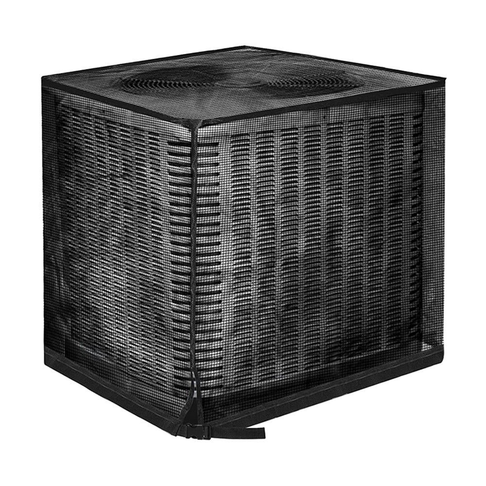 SUNFEX Mesh Air Conditioner Cover Central Air Conditioner Anti-Falling ...