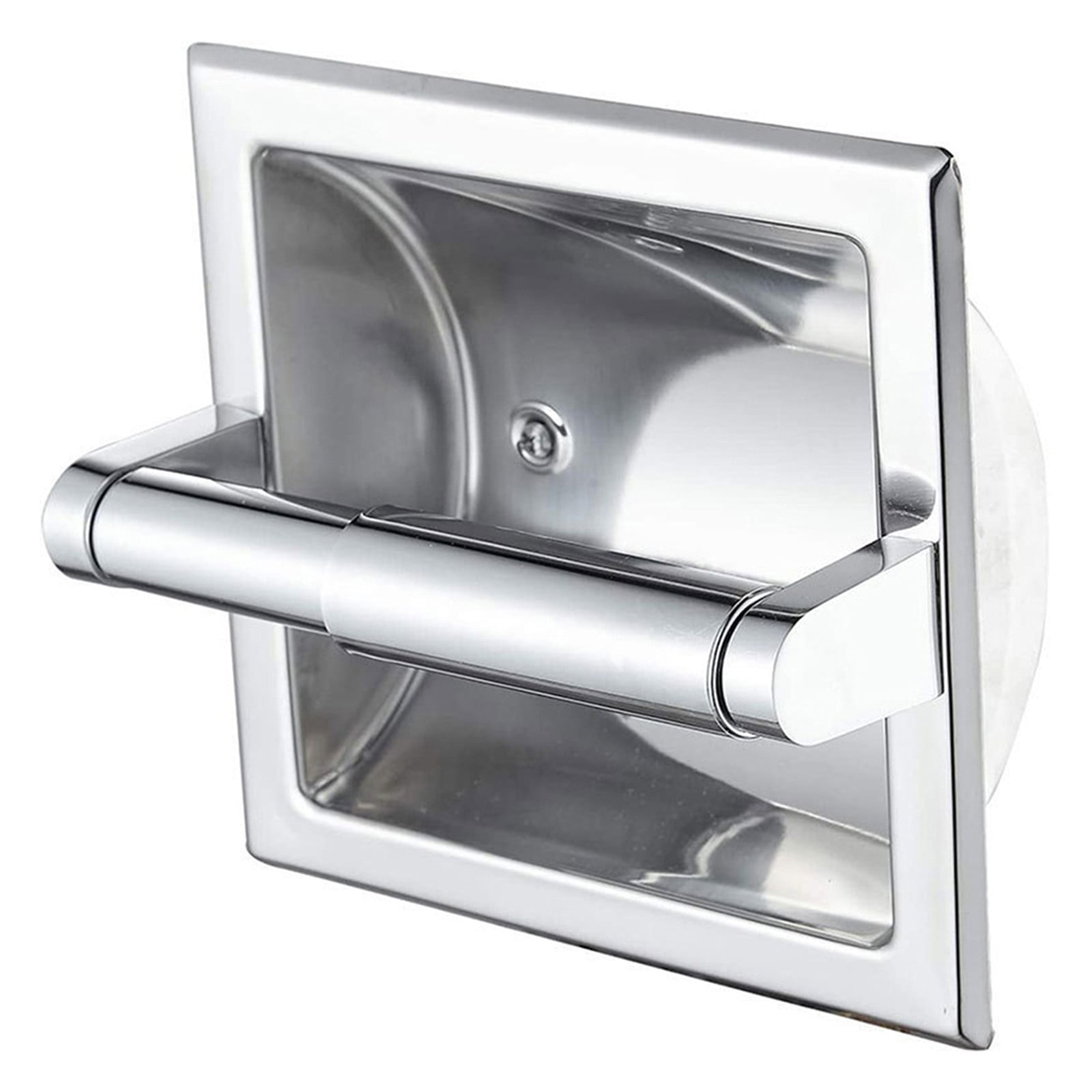 SUNFEX Mounted Recessed Toilet Holder Tissue Holder Stainless Steel ...