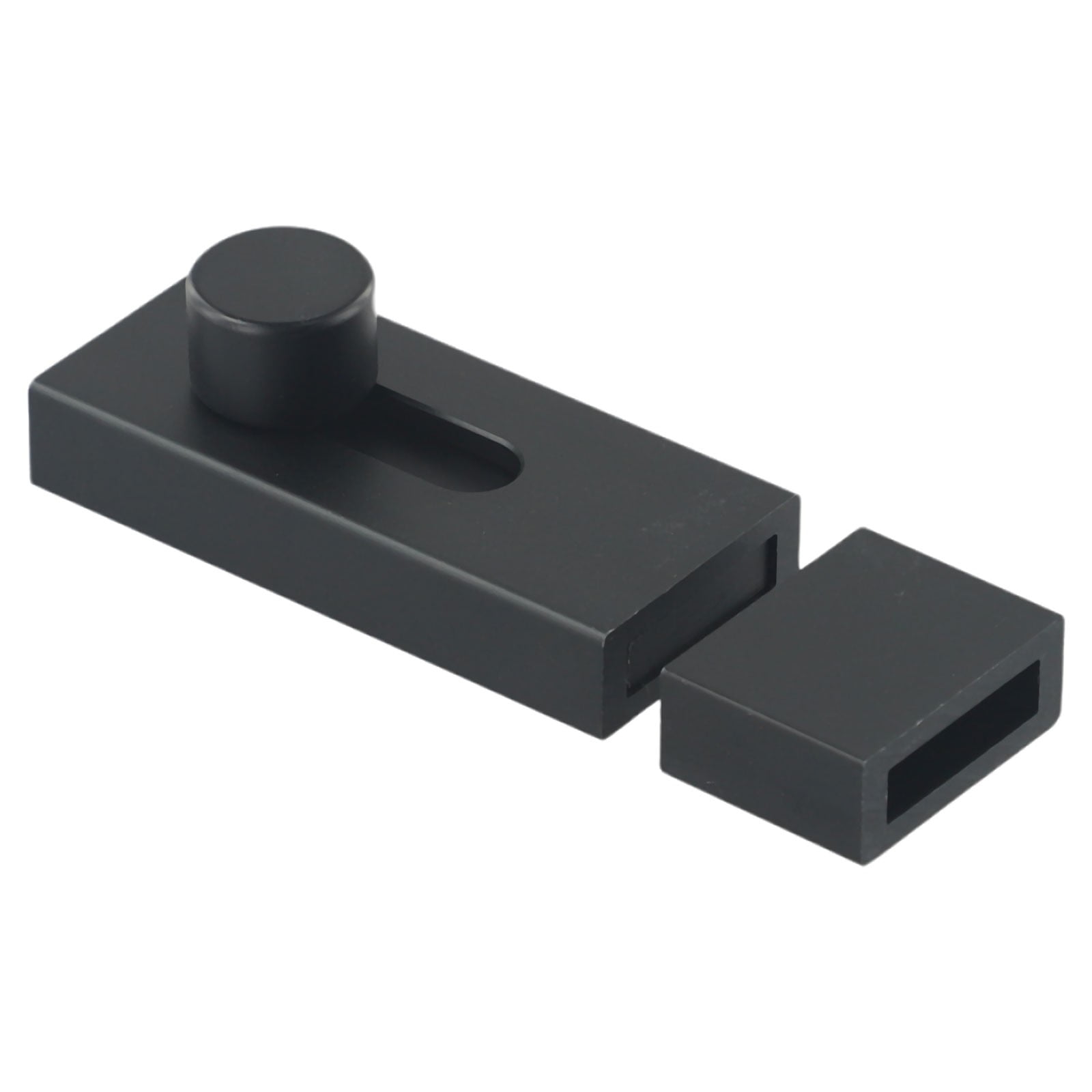 SUNFEX No Hole Punch Door Buckle Security Lock Thickened Room Door ...