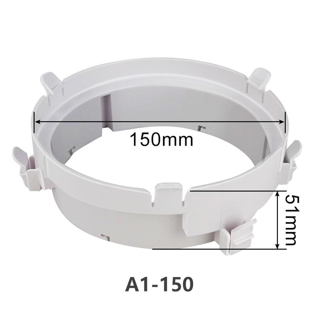 SUNFEX Portable Air Conditioner Kit Exhaust Hose Duct Interface Tube ...
