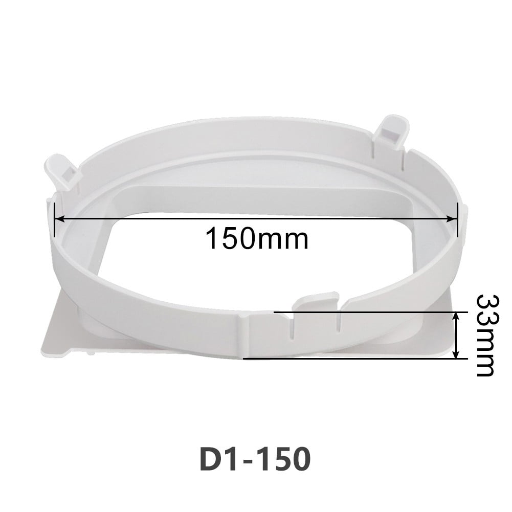 SUNFEX Portable Air Conditioner Kit Exhaust Hose Duct Interface Tube ...