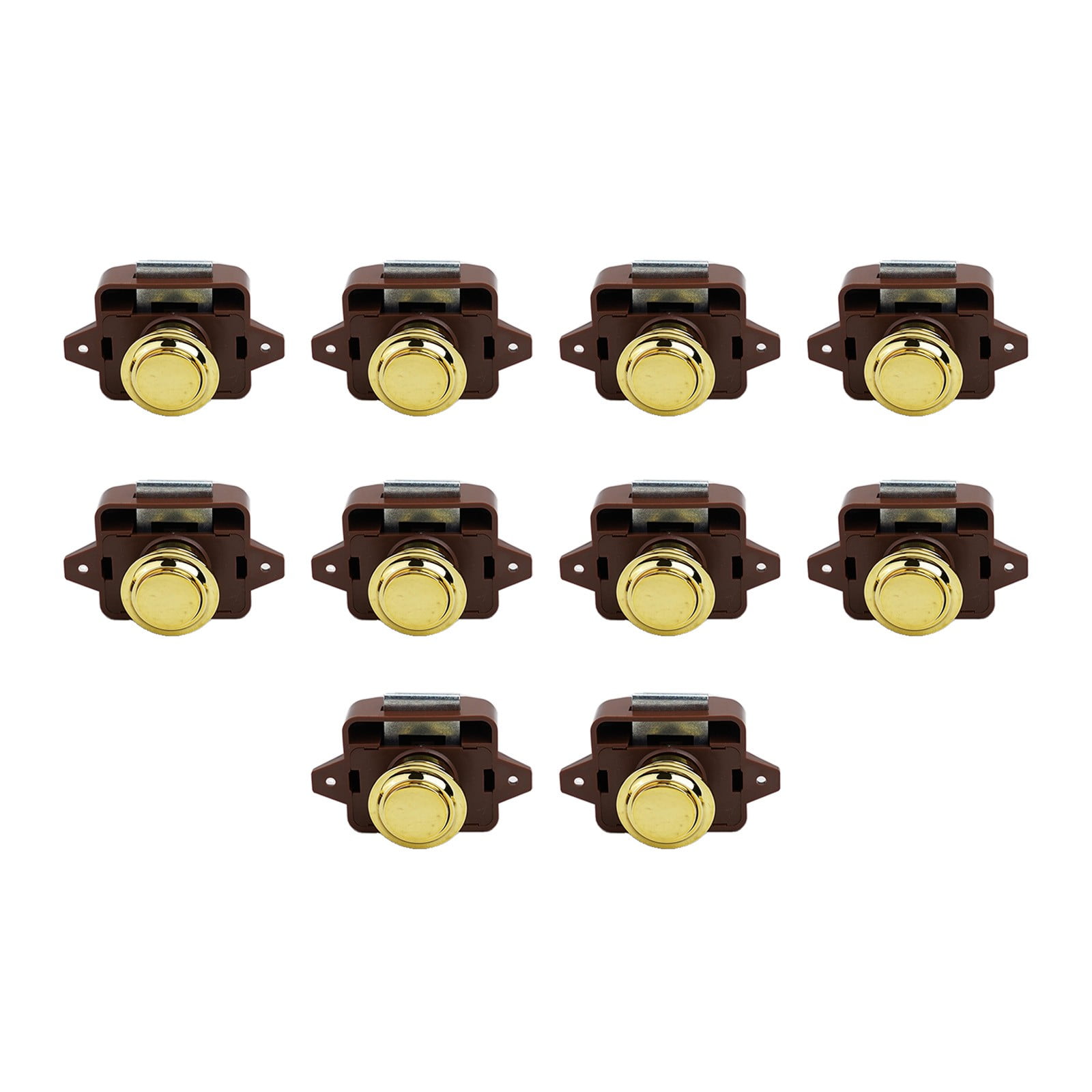 SUNFEX Practical Push Button Lock 10PCS 7.8*4.55*4.4cm Accessories ...