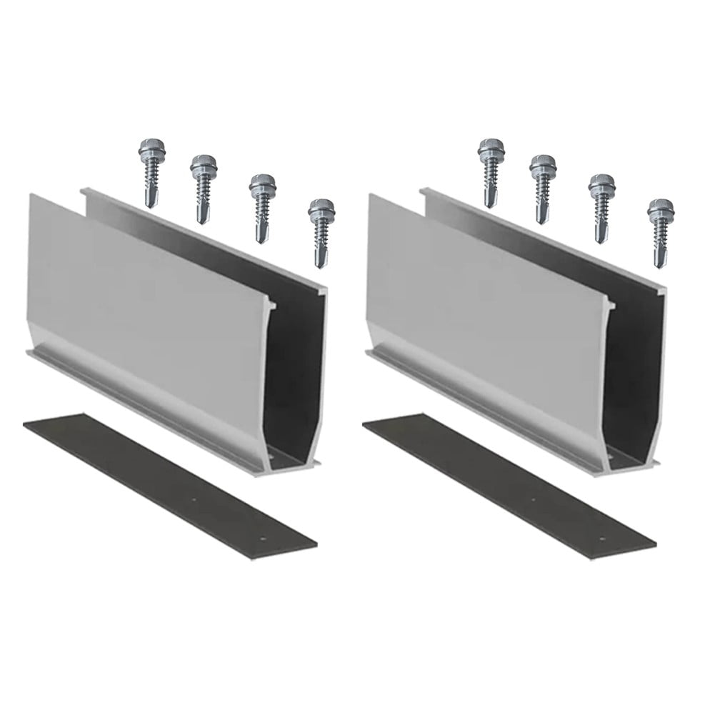 SUNFEX Pv S Mounting Rail Aluminium 180Mm Solar Panel Accessories Pv ...