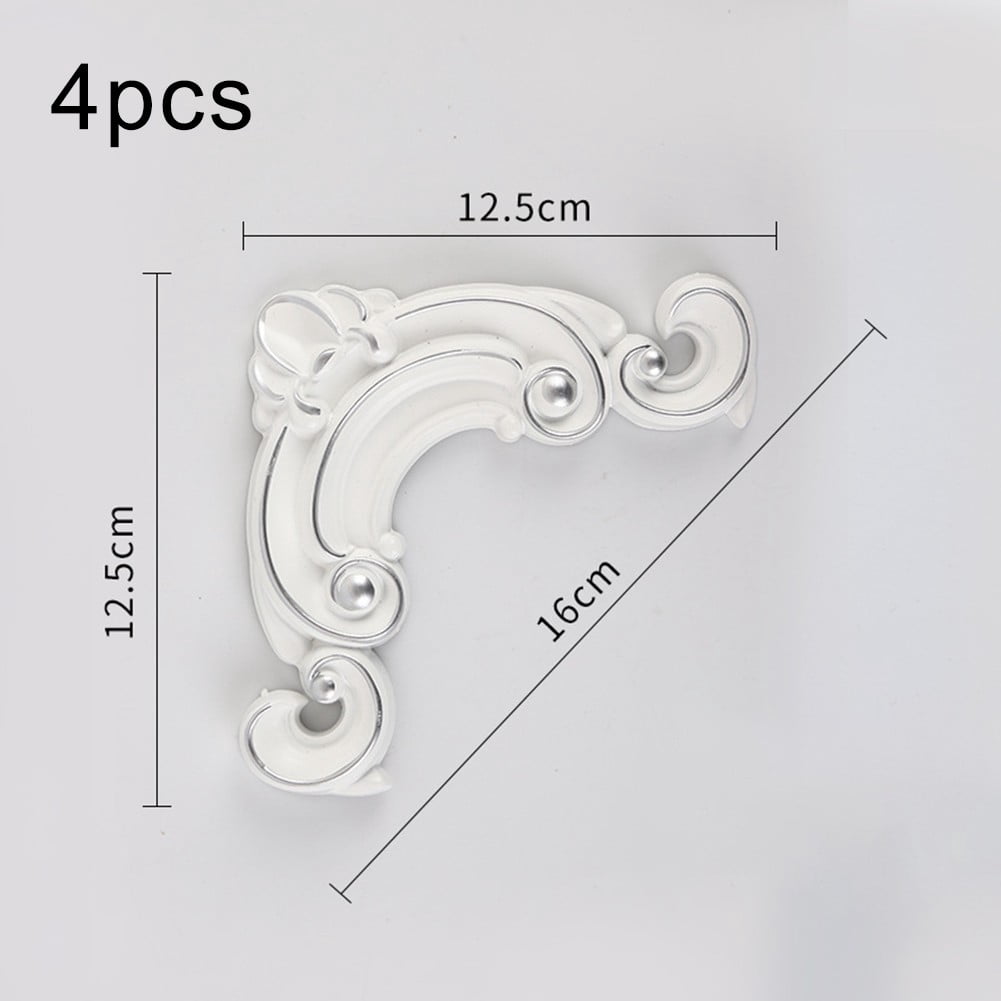 SUNFEX Pvc Corner Flower Door Cabinet Bed Decorative Decal Decorative ...