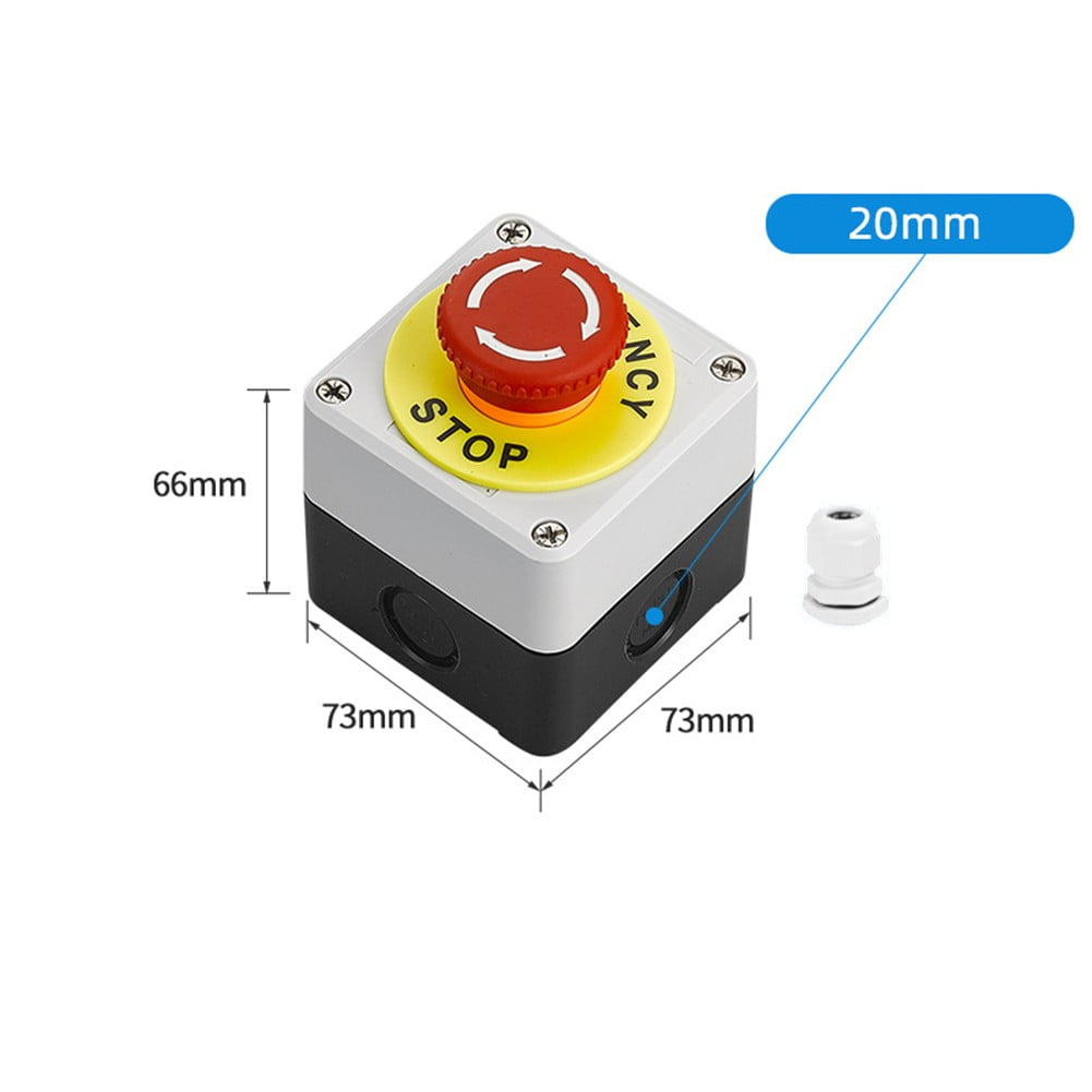 SUNFEX Qpc Push Button Switch Control Box 22Mm With Button Ip65 ...