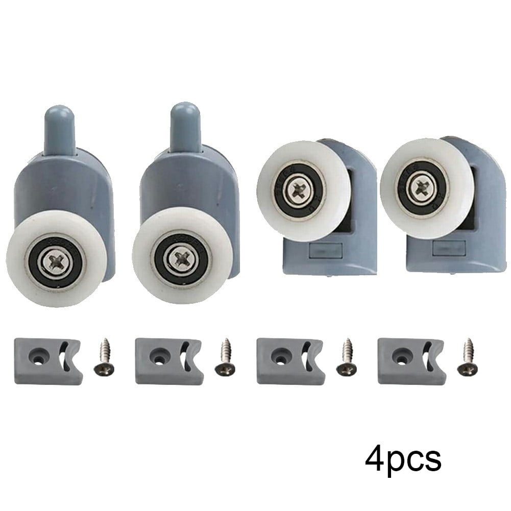 SUNFEX Set Of 4 Single Shower Screen Door Rollers/Runners/Wheels ...