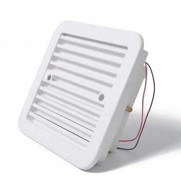 Side Air Vent Ventilation Cooling Exhaust Fan 12V White For RV Caravan ...