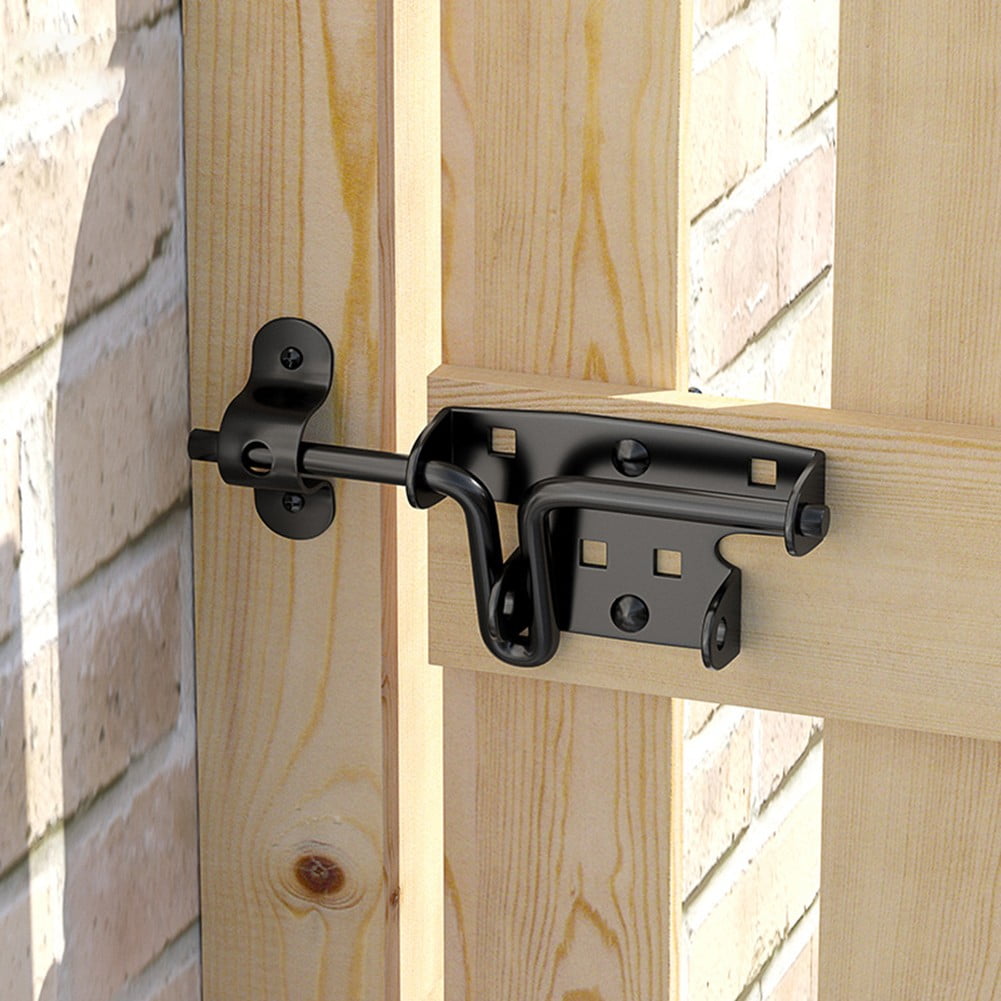 SUNFEX Sliding Bolt Door Locks For Wooden Fence Door Locks Sliding Bolt ...