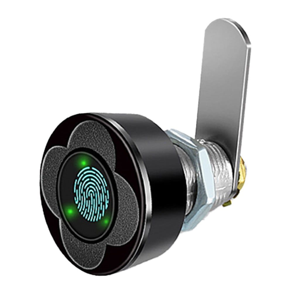 SUNFEX Smart Drawer Fingerprint Lock File Cabinet Lock Built-In Battery ...