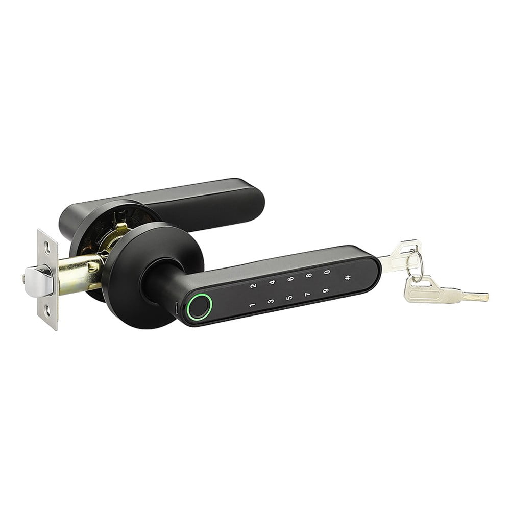 SUNFEX Smart Fingerprint Lock For Tuya Home Secure 4 In 1 Smart ...