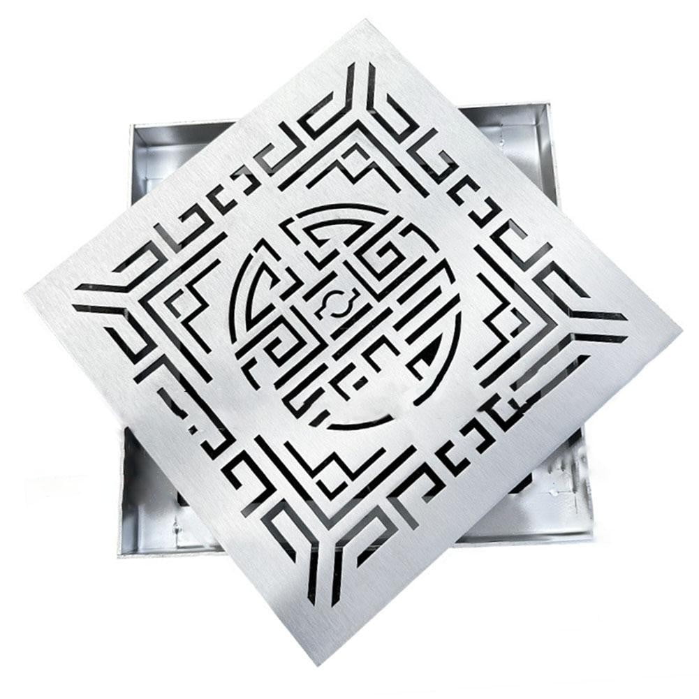 SUNFEX Stainless Steel Drain Grate Outdoor Drainage Cover Channel Grate ...