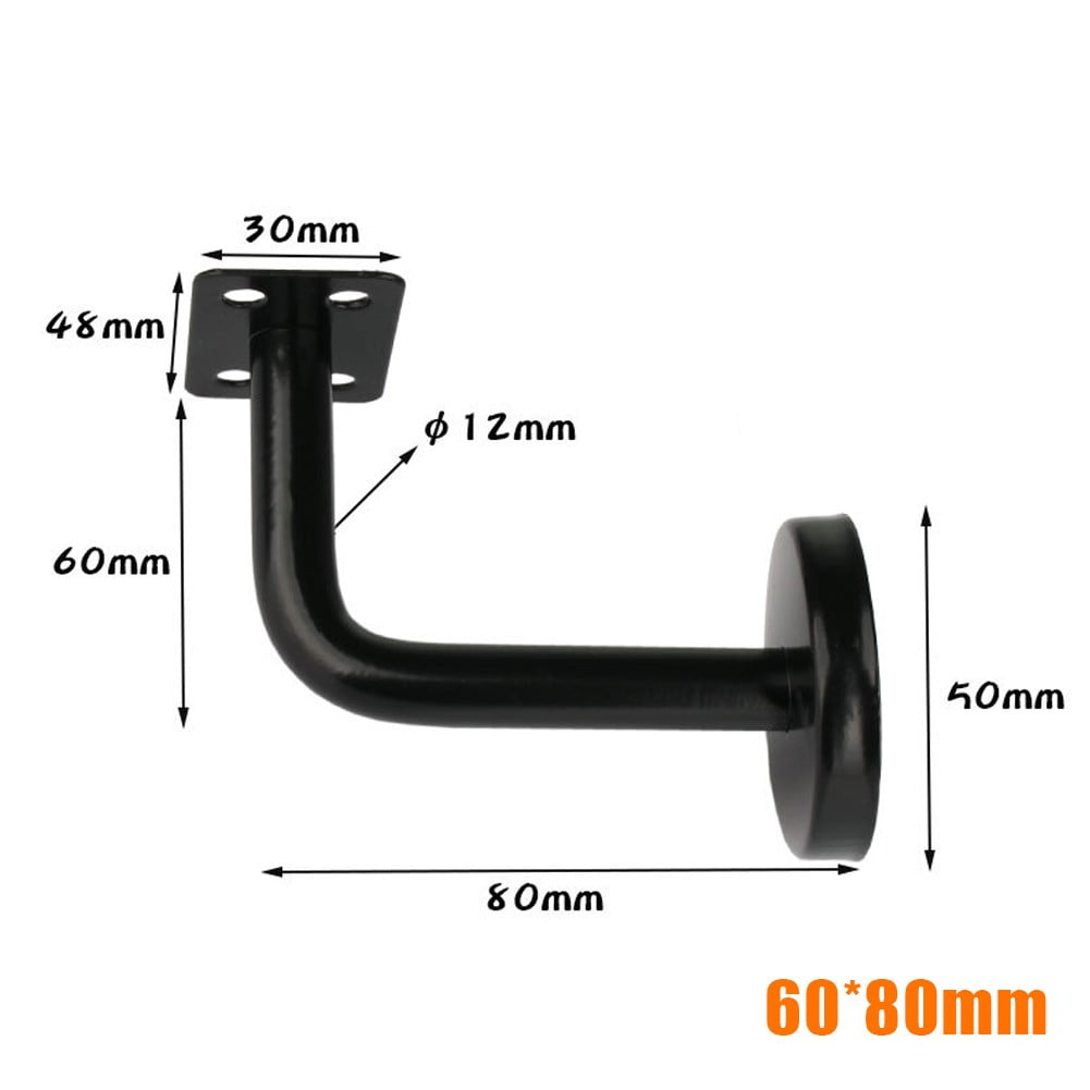 SUNFEX Stair Handrail Brackets Stainless Steel Wall Bracket Stair ...