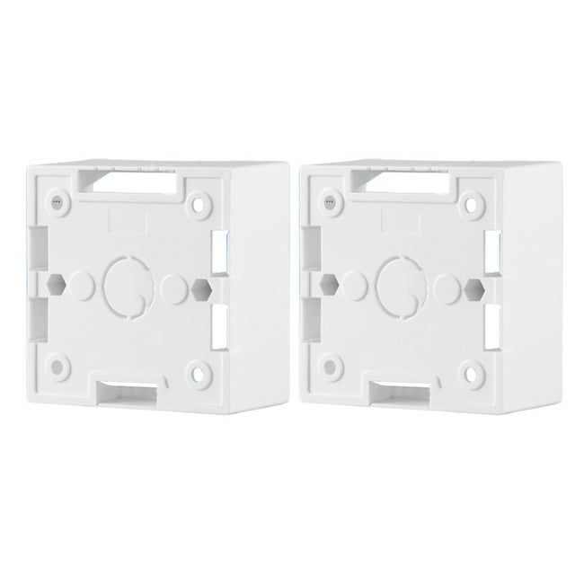 SUNFEX Surface-Mounted Box Cable Network Sockets Ethernet Backbox For ...