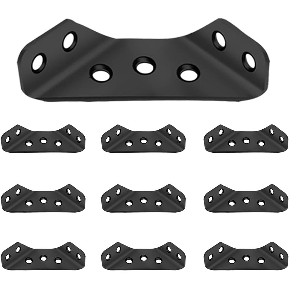 SUNFEX Universal Furniture Frame Corner Connector Angle Corner Brackets ...