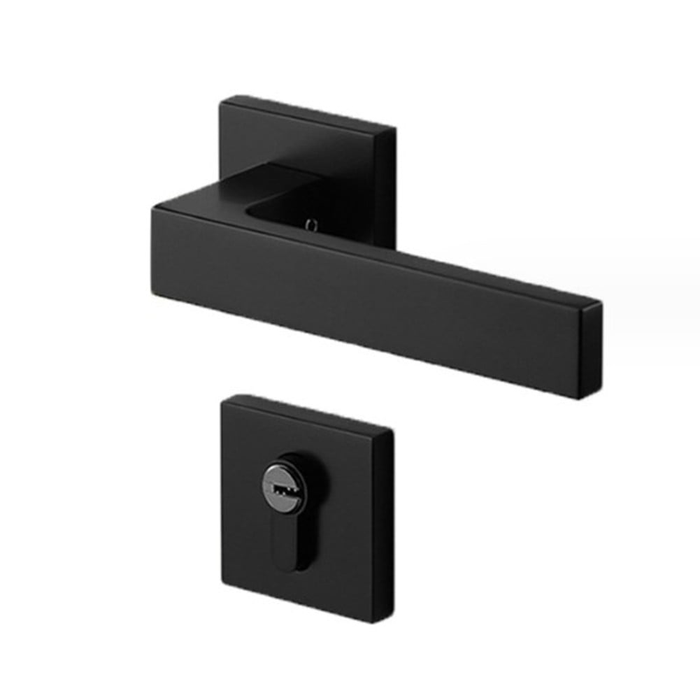 SUNFEX Upgrade your door's aesthetics with the black room lock handle ...