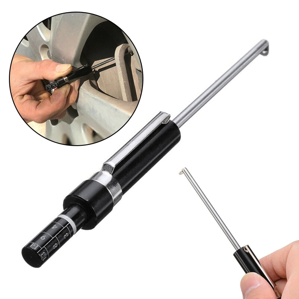SUNFEX Vehicle Brake Pad Thickness Gauge Car Brake Pad Tester Measuring ...