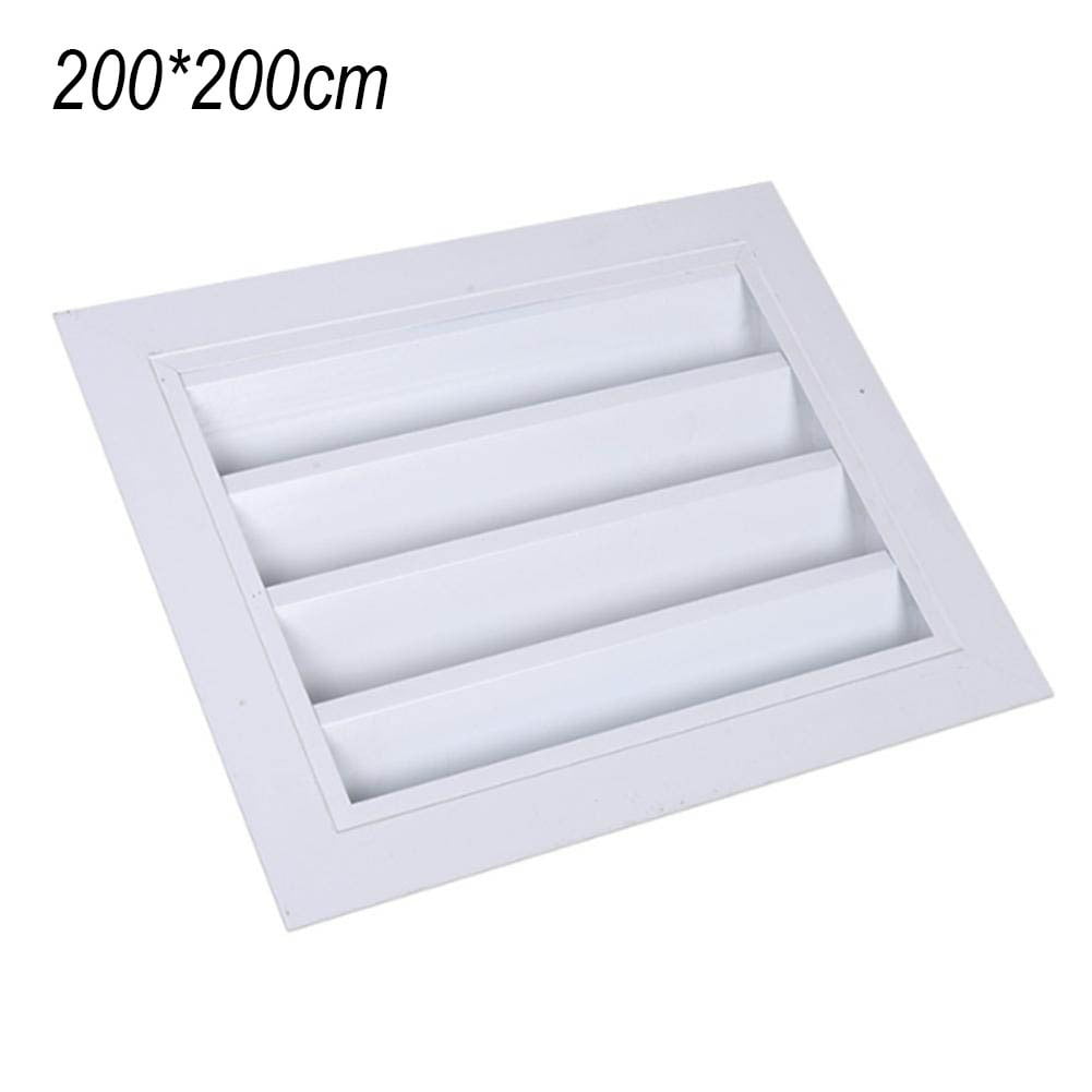 SUNFEX Weatherproof Aluminum Louvers Ventilation Air Vent Grille ...